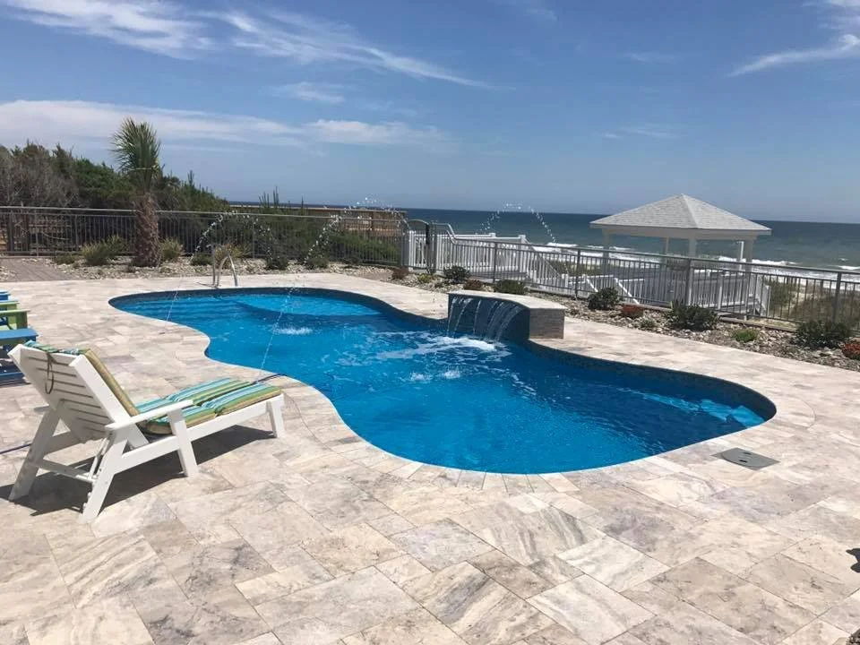 Coral Sea Fiberglass Pool | Browning Pools