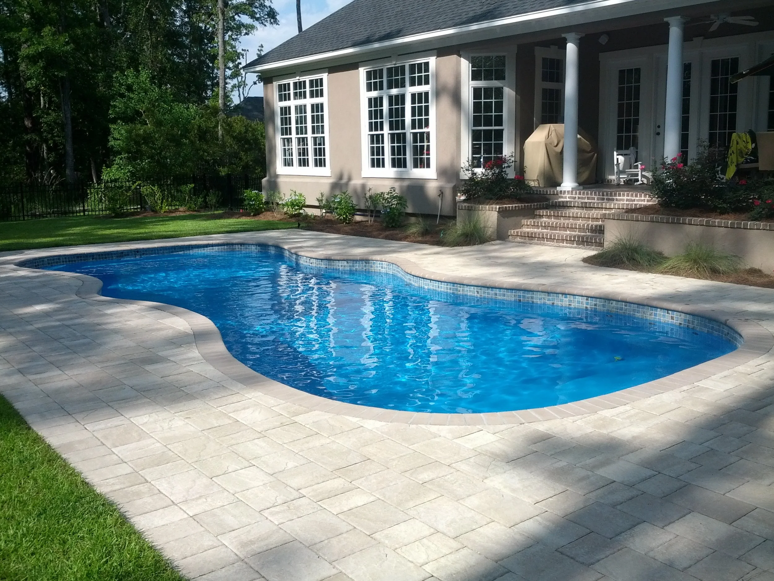 Coral Sea Fiberglass Pool | Browning Pools