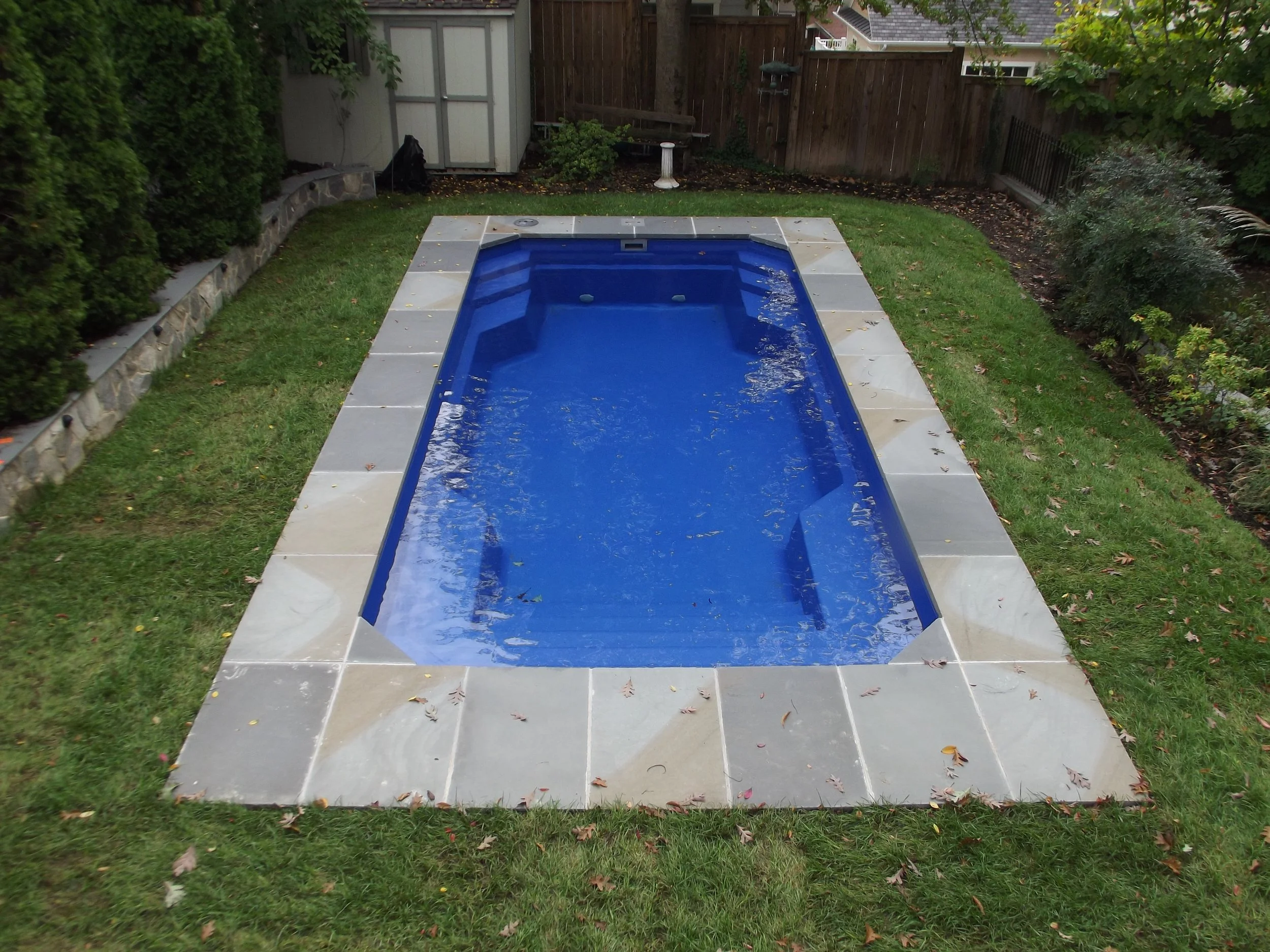 Grande Fiberglass Pool | Browning Pools & Spas