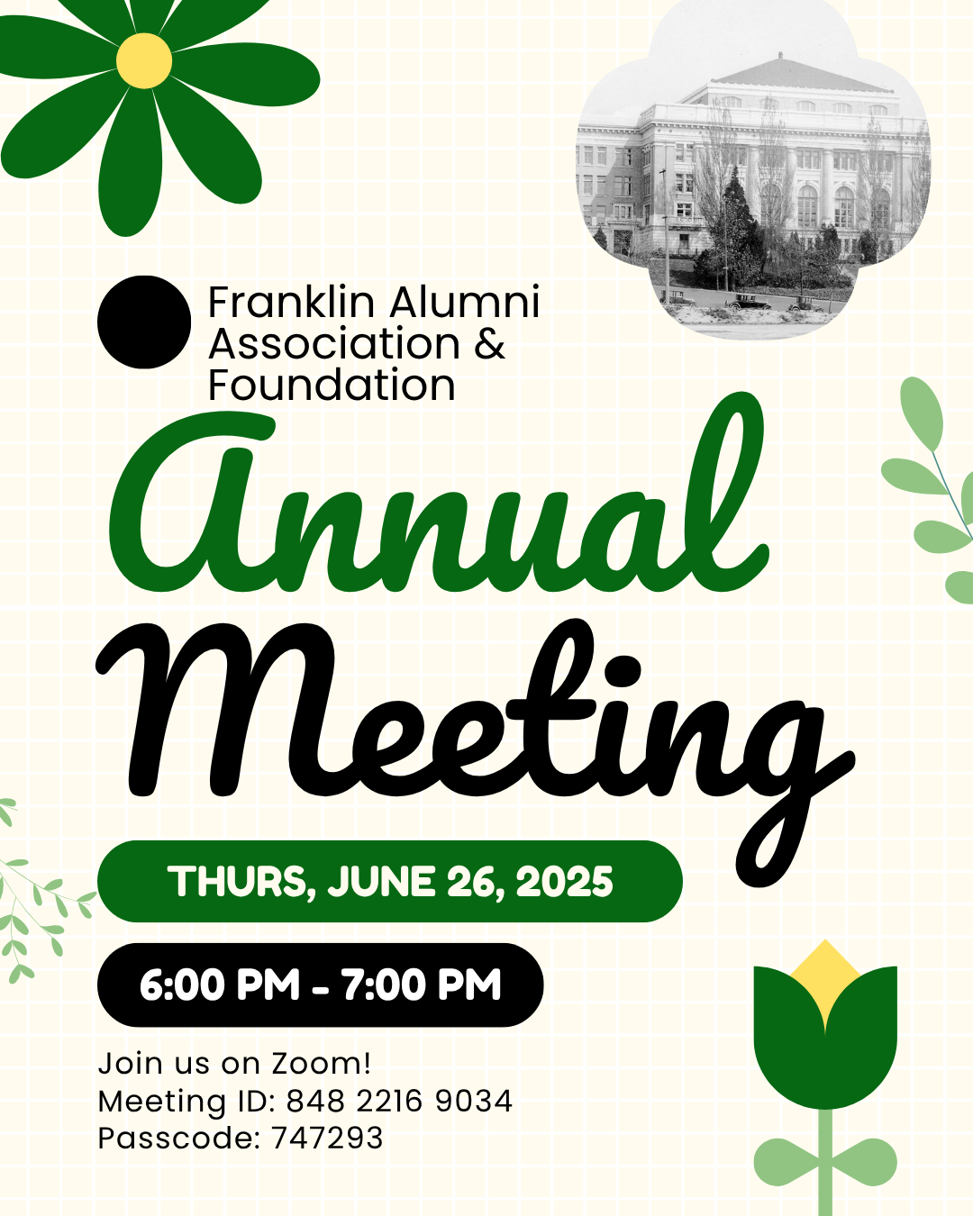 Events and Reunions — Franklin Alumni Association and Foundation