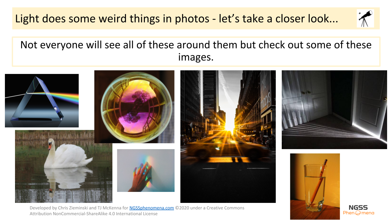 Virtual Sci Ed - Connecting Science and Selfies — Phenomena for NGSS