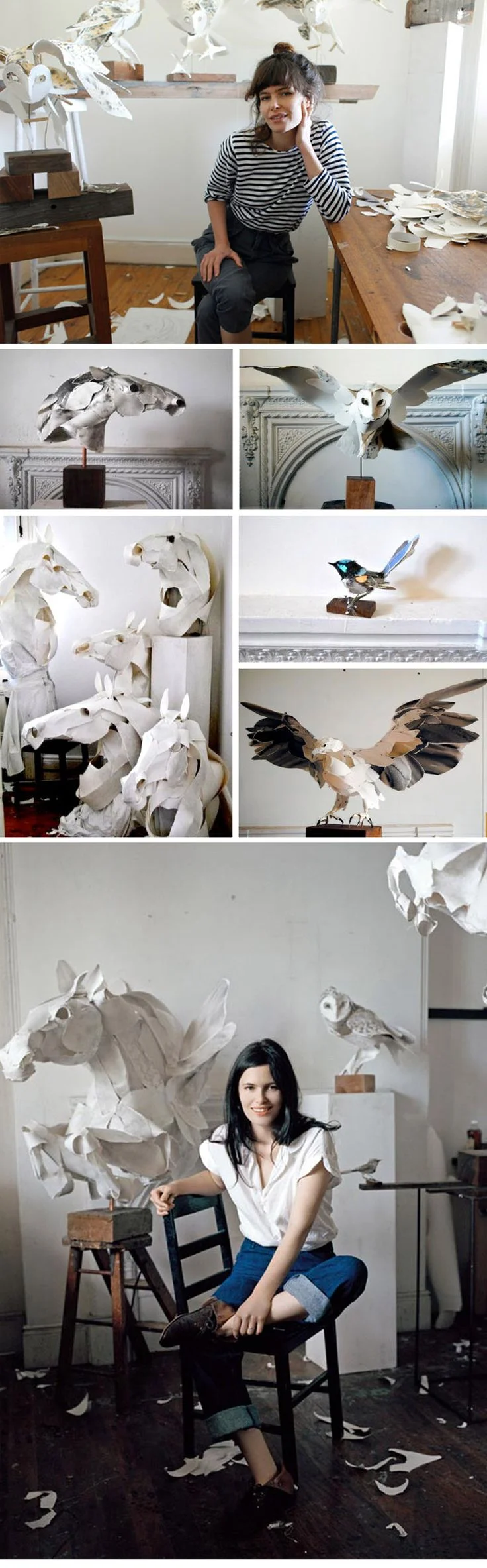 Paper Sculptures of Anna-Wili Highfield — DESIGNCOLLECTOR