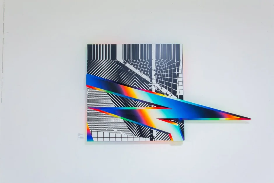 3D Grafitti Paintings by Felipe Pantone — DESIGNCOLLECTOR