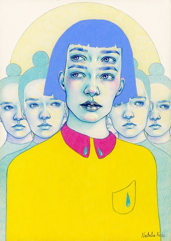 Illustration of Natalie Foss — DESIGNCOLLECTOR