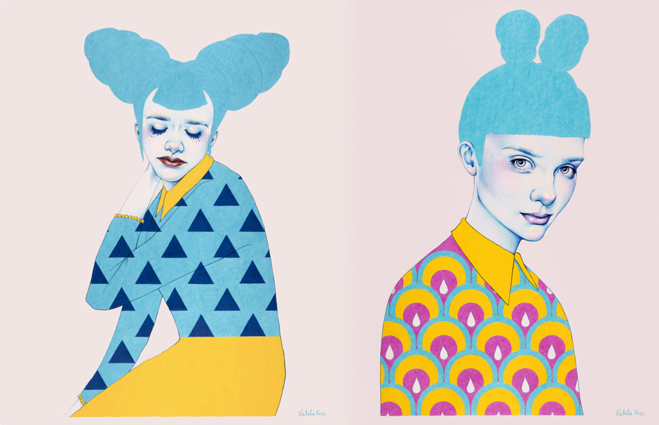 Illustration of Natalie Foss — DESIGNCOLLECTOR