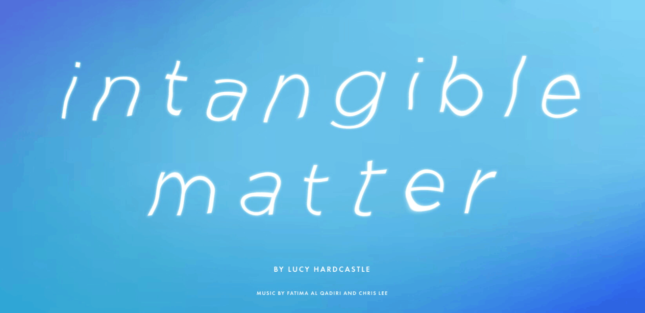 Intangible Matter by Lucy Hardcastle — DESIGNCOLLECTOR