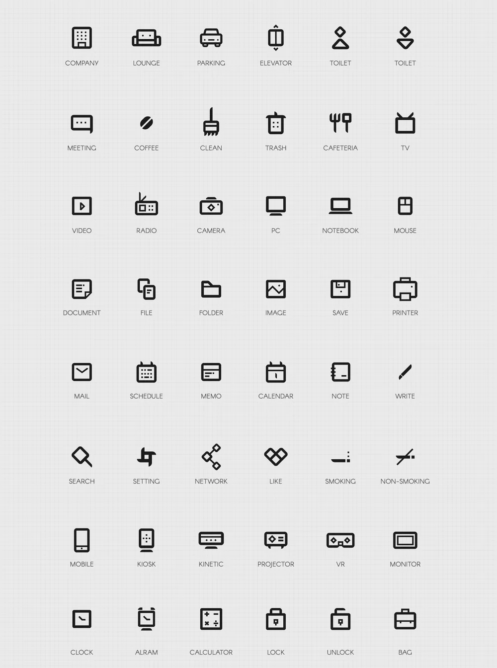 Tiny Icons by Yunjung Seo — DESIGNCOLLECTOR