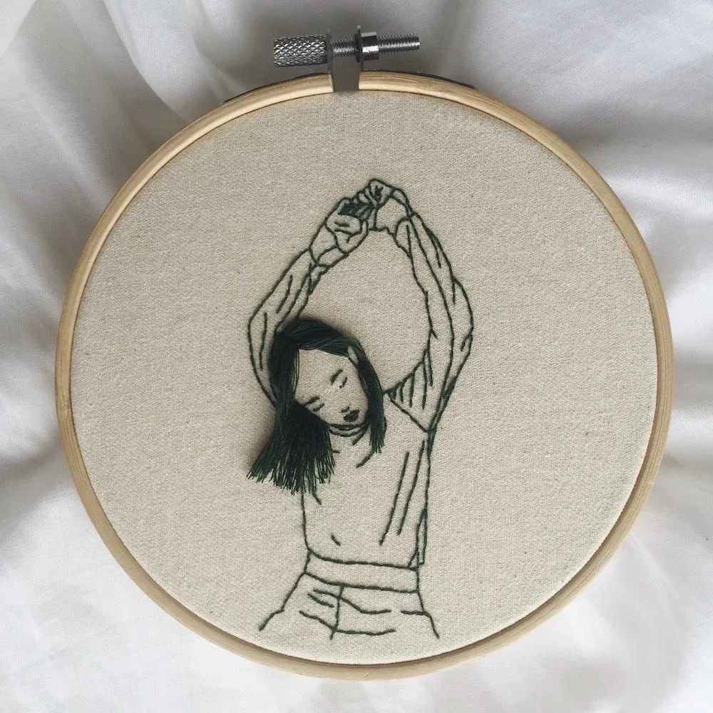 Embroidery art by Sheena Liam — Designcollector