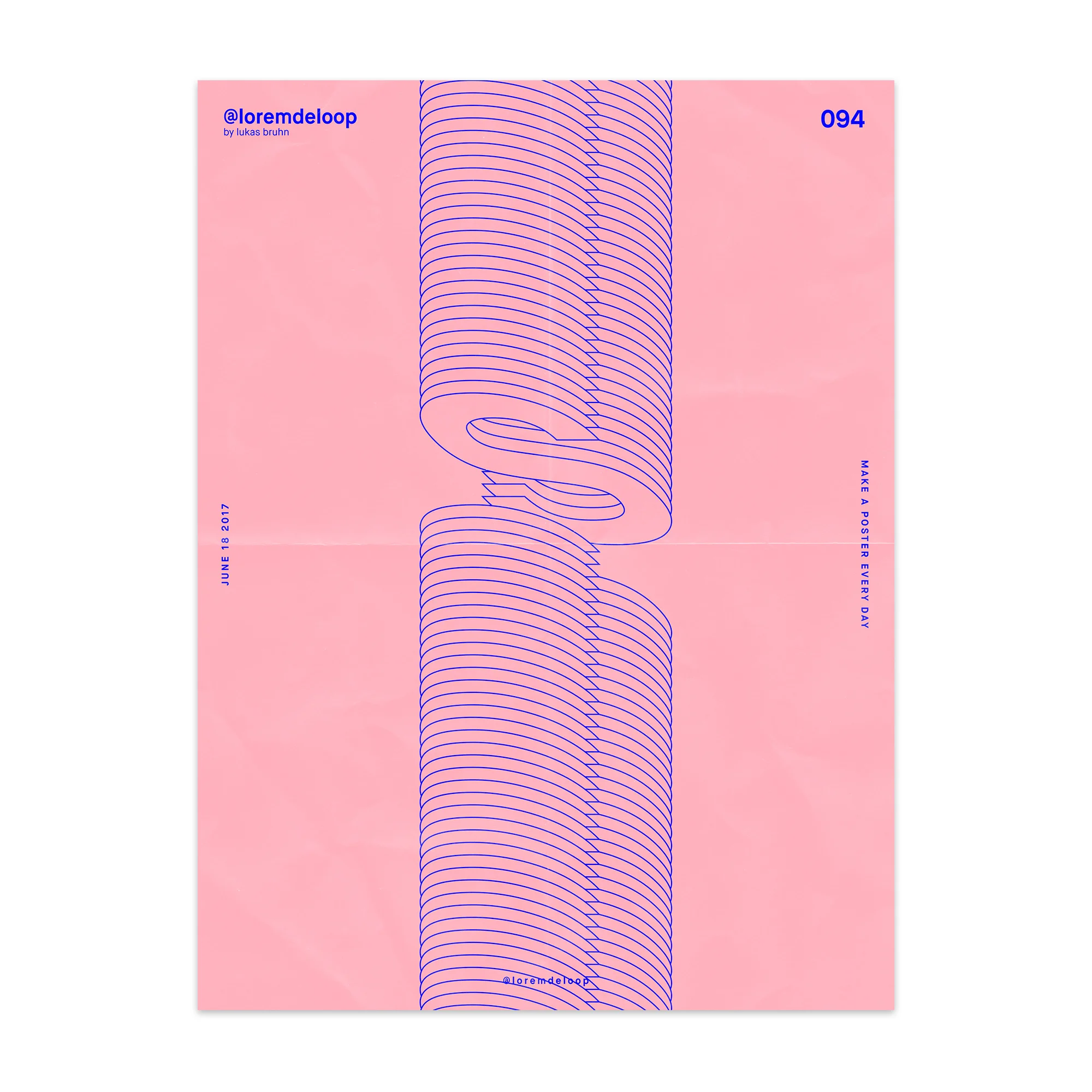 Lorem de Loop by Lukas Bruhn — DESIGNCOLLECTOR