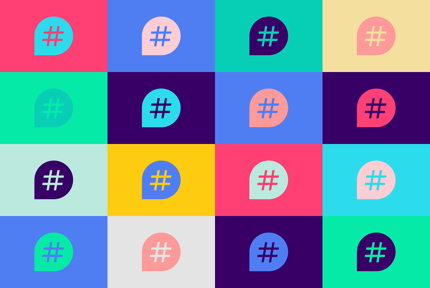 Conceptual Slack Visual Identity by Oleg Turbaba — DESIGNCOLLECTOR