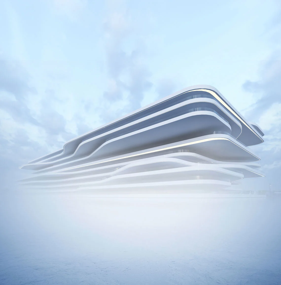 Conceptual Architectural Renders by Roman Vlasov — Designcollector