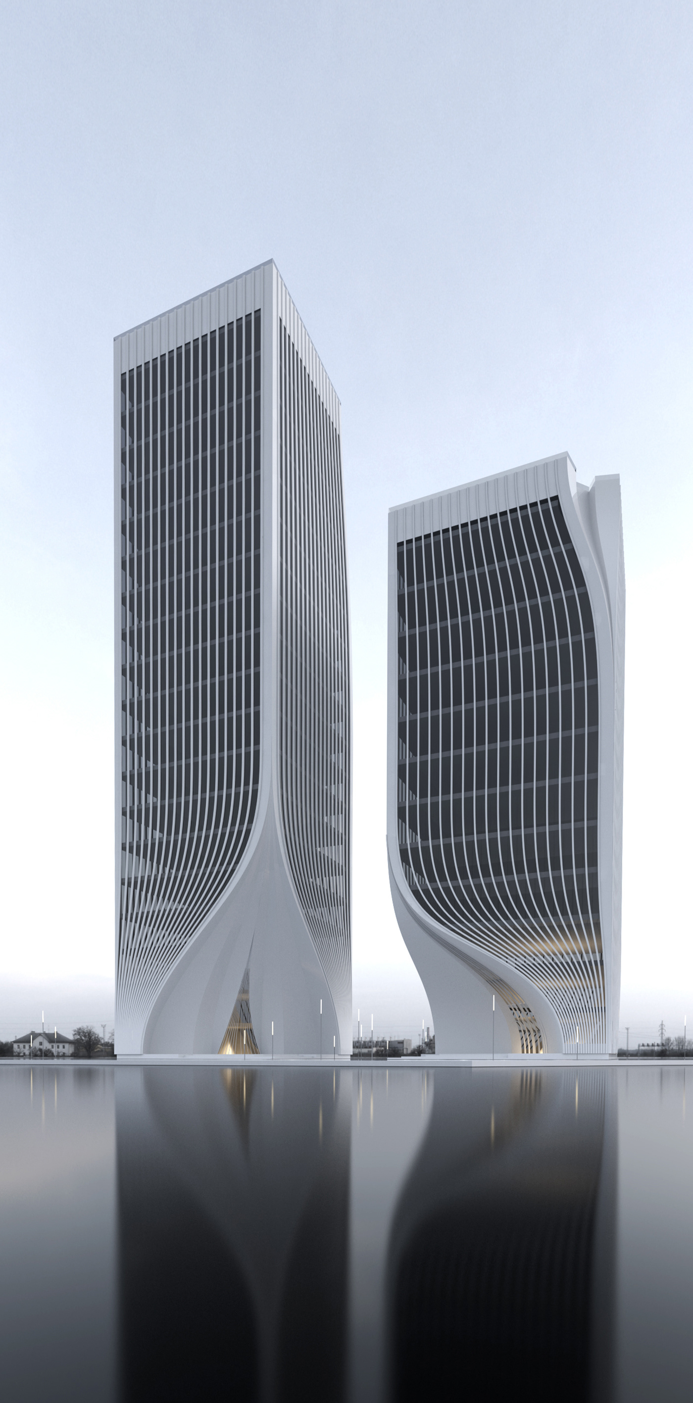 Conceptual Architectural Renders by Roman Vlasov — Designcollector