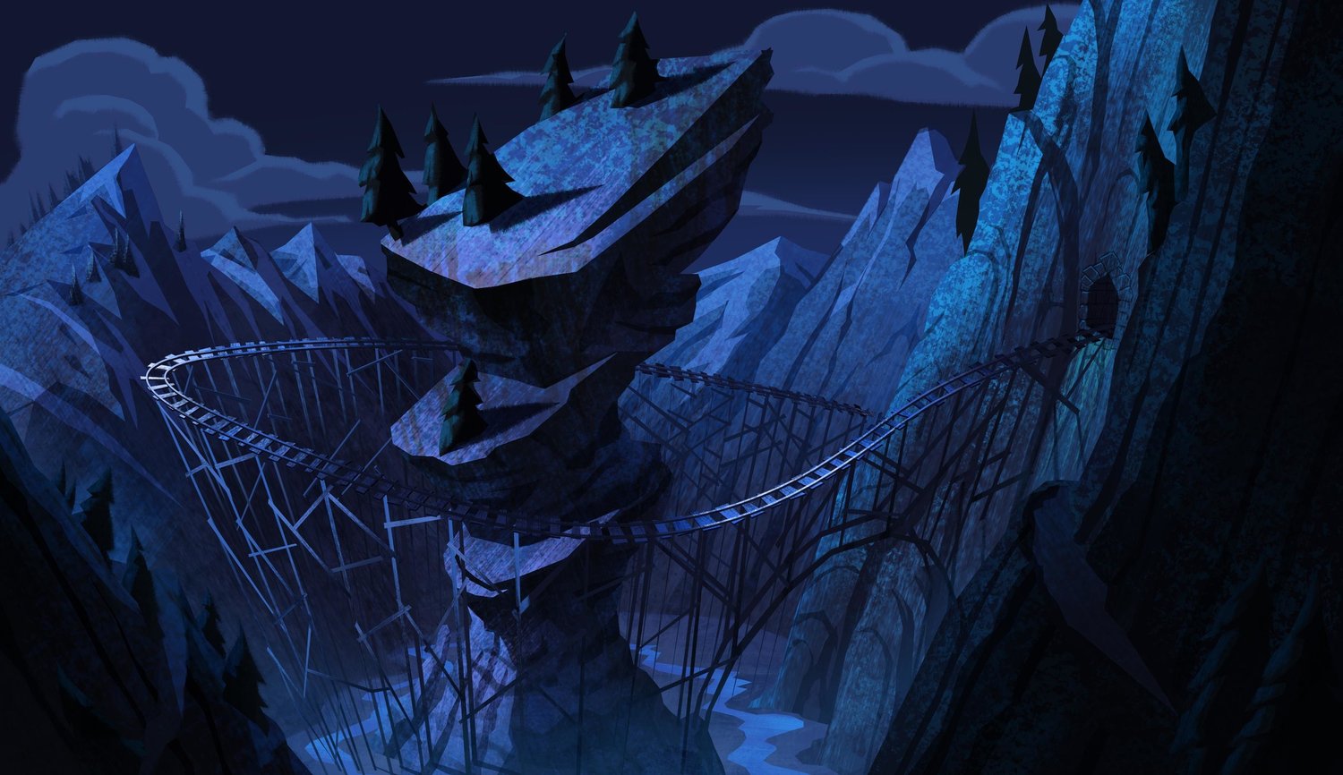 Scooby Doo Background Art