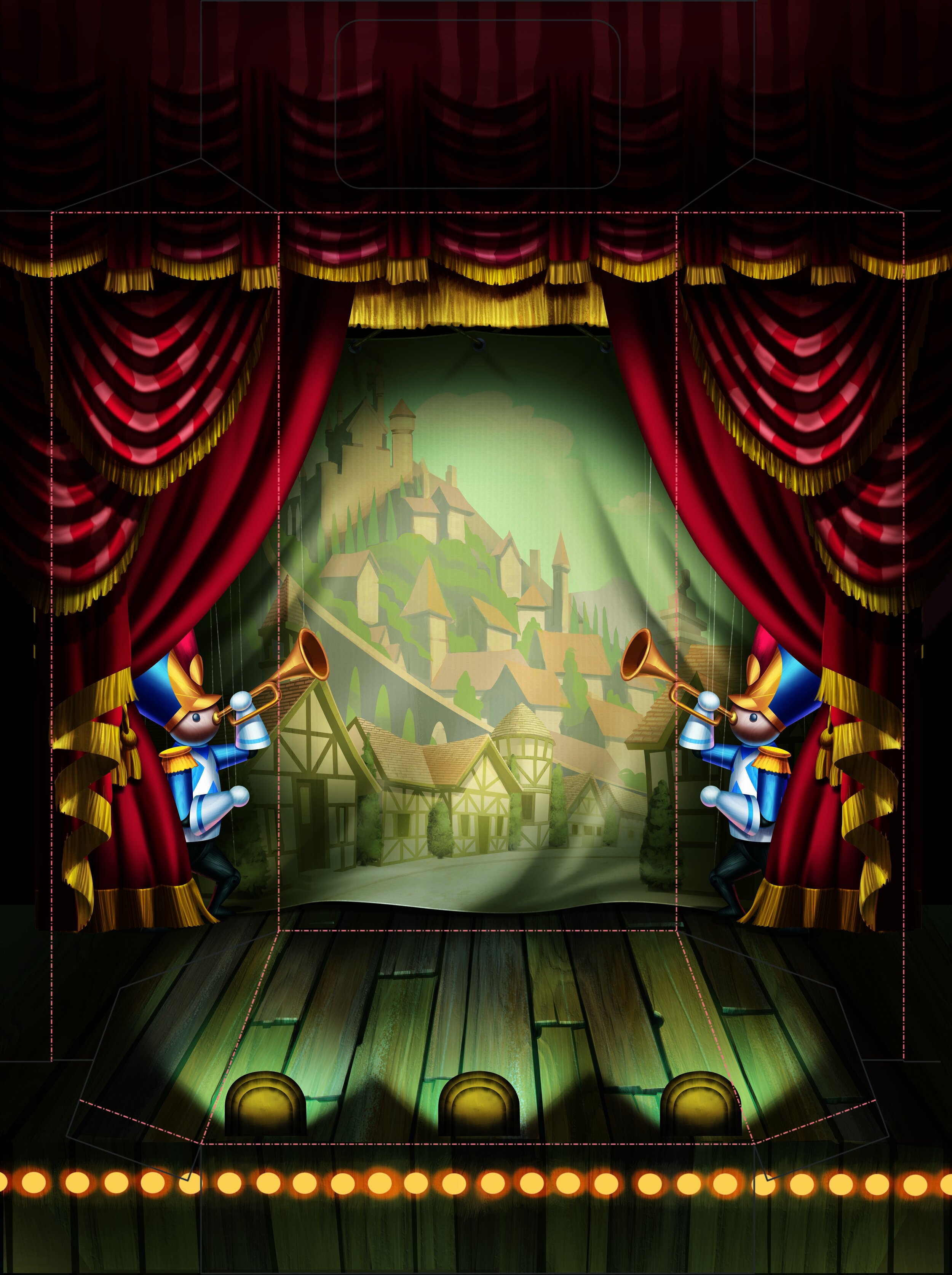 Ever After High- Cedar Wood puppet package illustration This is multi ...