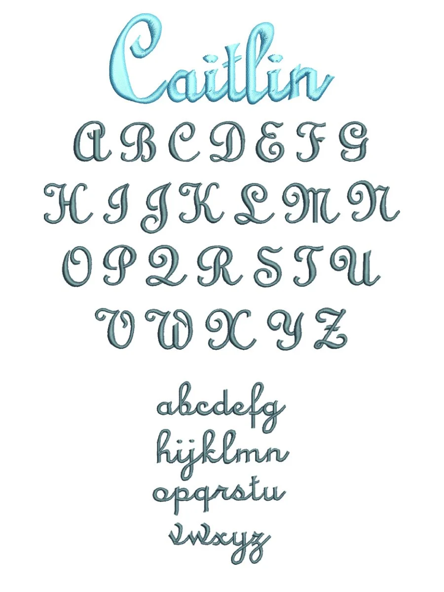 Cursive Block Letter Font