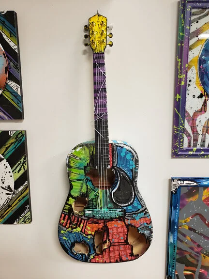 Exhibition of mixed-media art by Adrian Collazo — Gallery on Main