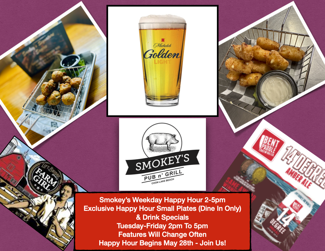 Eat & Drink — Smokey's Pub N' Grill
