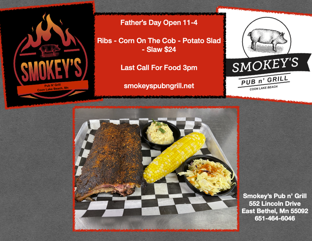 Eat & Drink — Smokey's Pub N' Grill