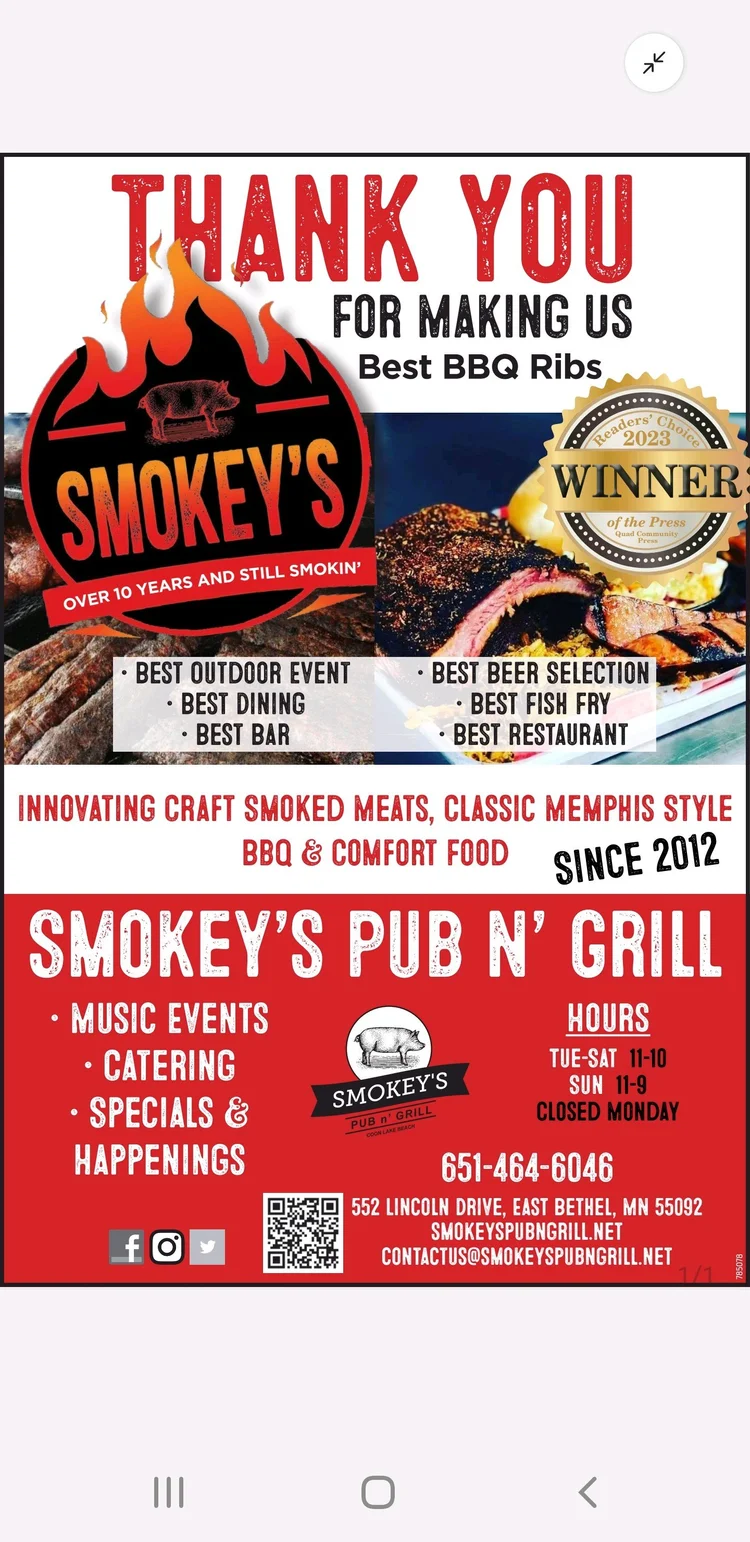 Press & Media — Smokey's Pub N' Grill