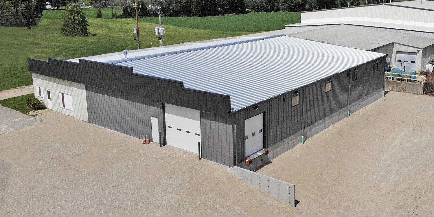 LMI Warehouse Expansion — Redhawk Metal Buildings
