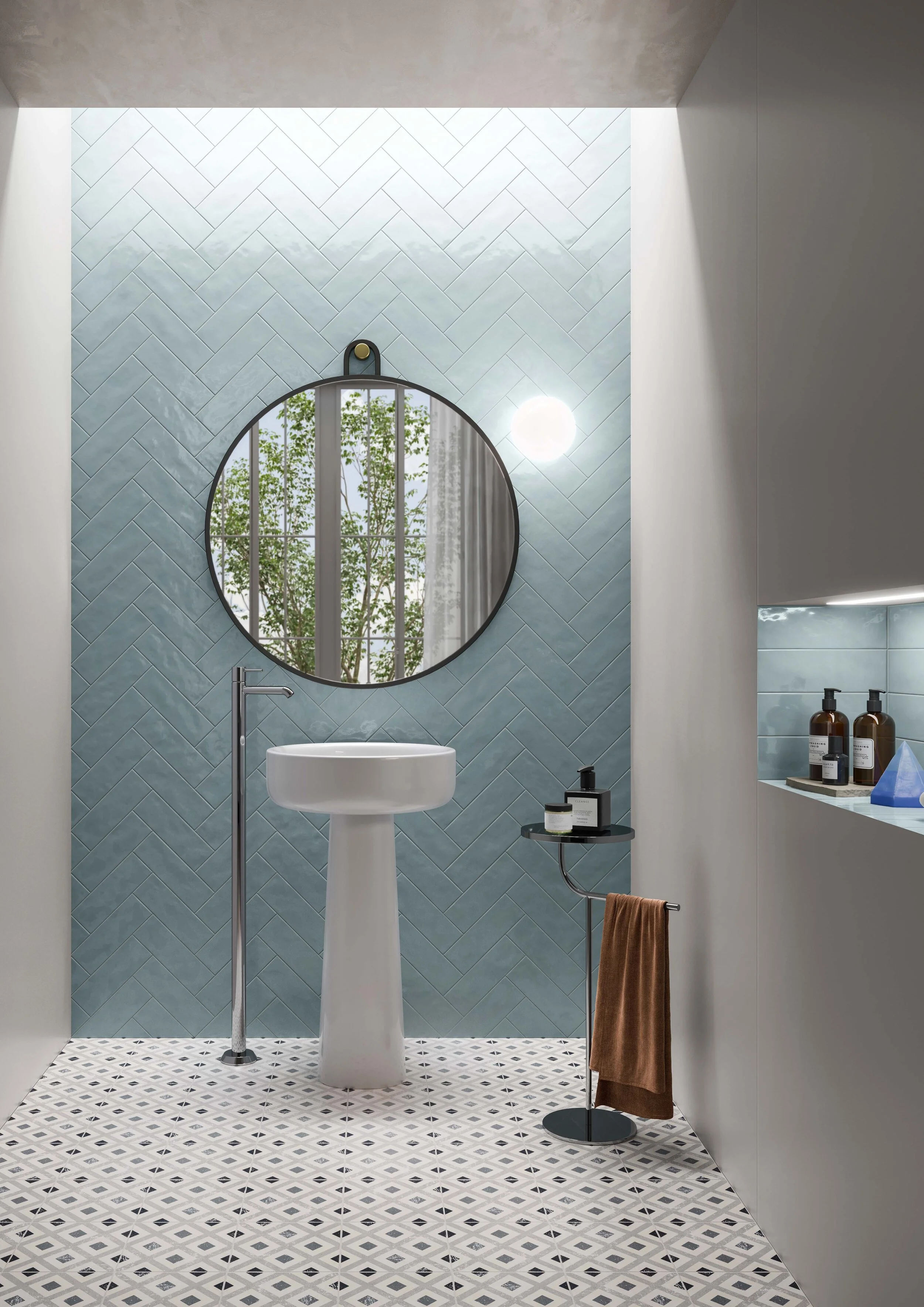 Create A Warm Home Aesthetic With These Timeless Bathroom Tile Ideas ...