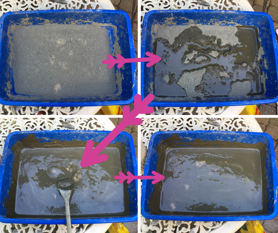 Make These Urban Concrete And Spray Paint Geometric Place Mats ...