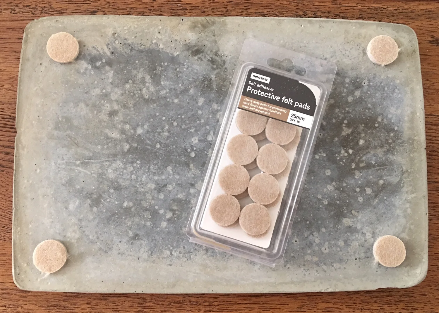 Make These Urban Concrete And Spray Paint Geometric Place Mats ...