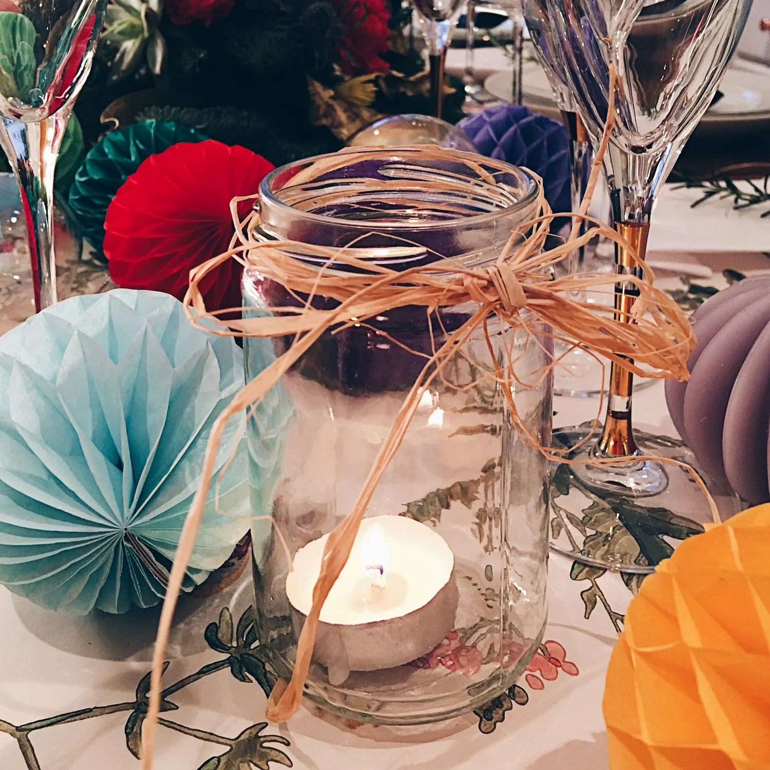 Create A New Year's Eve Table Setting With Christmas Leftovers ...