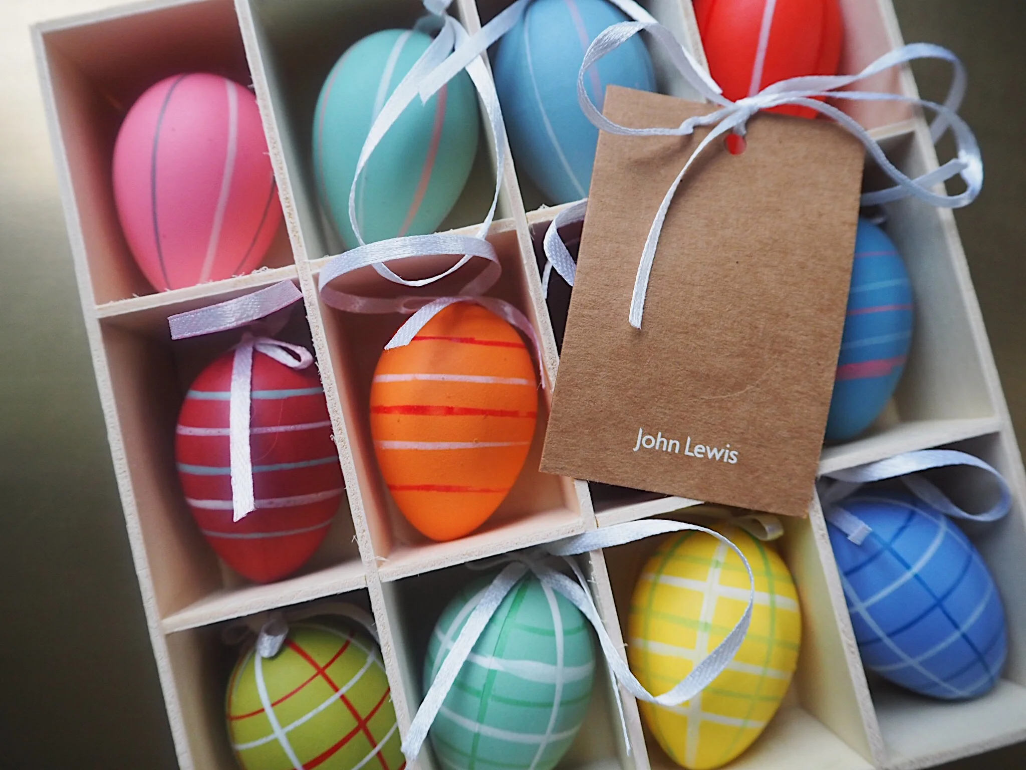 Create A Pretty Easter Display With Painted Branches & Hanging John ...