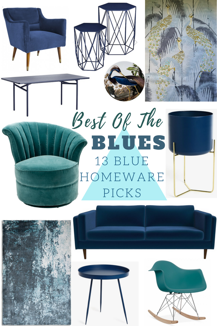 Best Of The Blues: 13 Blue Picks For The Home — MELANIE LISSACK INTERIORS