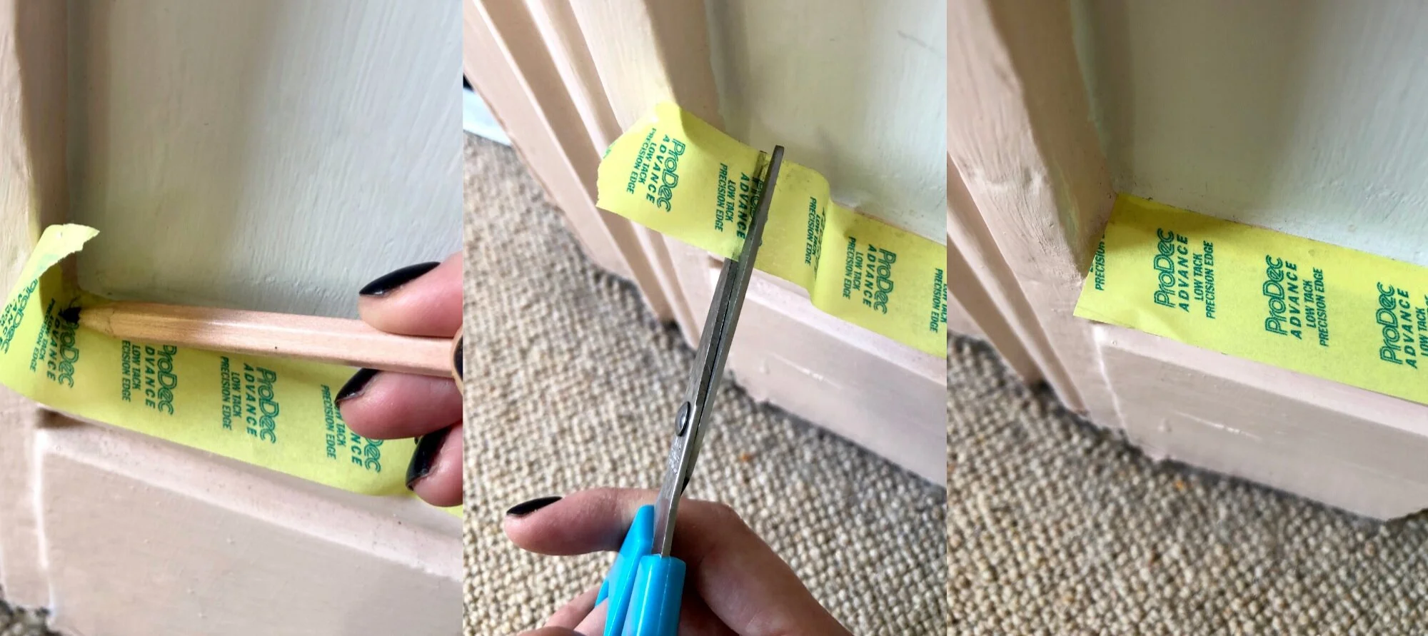 How To Use Painter's Tape: Tips To Get A Perfectly Straight Paint Line ...