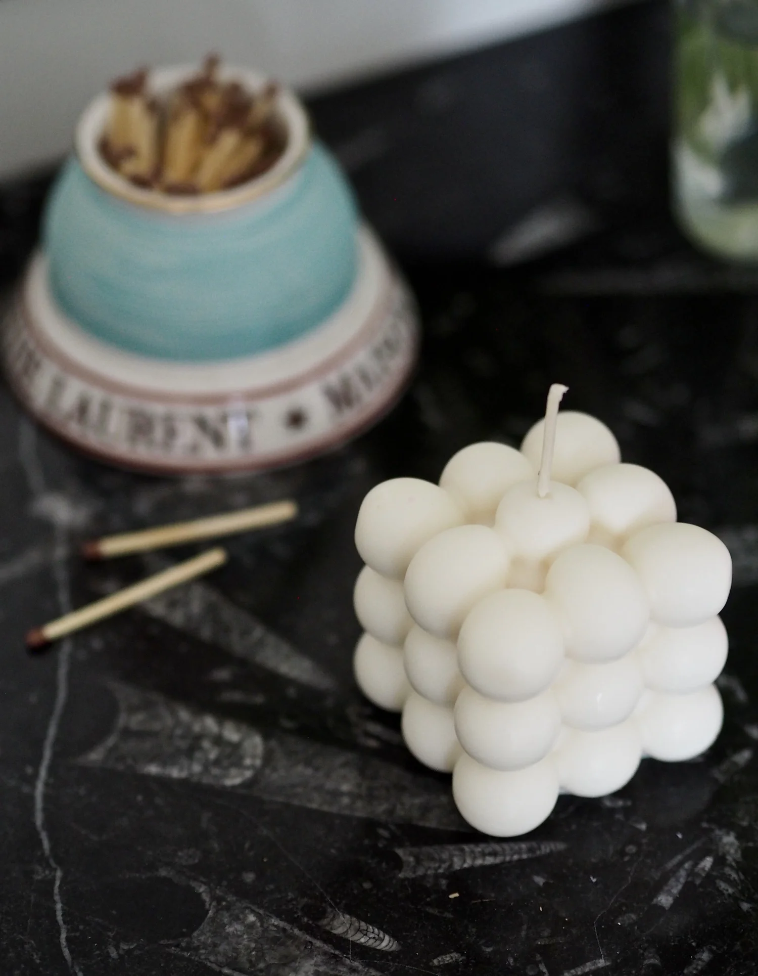 How To Make On-Trend Bubble And Shell Soy Wax Candles — MELANIE LISSACK ...
