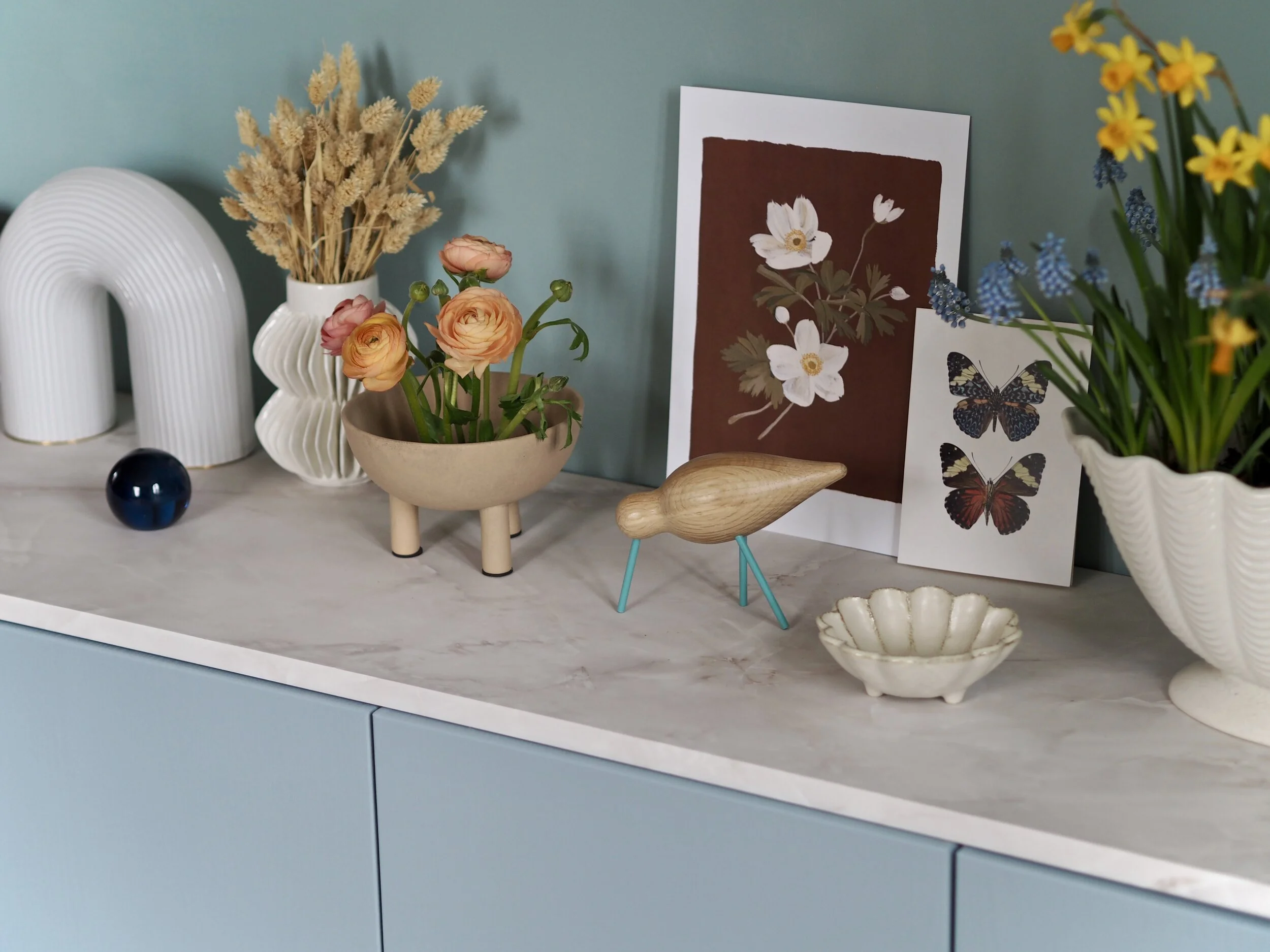 Floating TV Sideboard IKEA Hack With Cover Styl' — MELANIE LISSACK ...