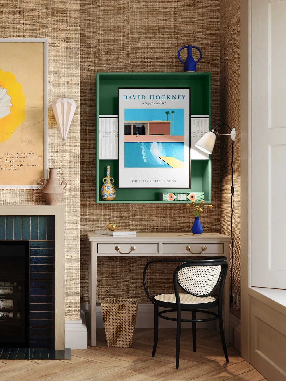 5 Stylish Desk and Decor Ideas for a Compact Work From Home Office ...