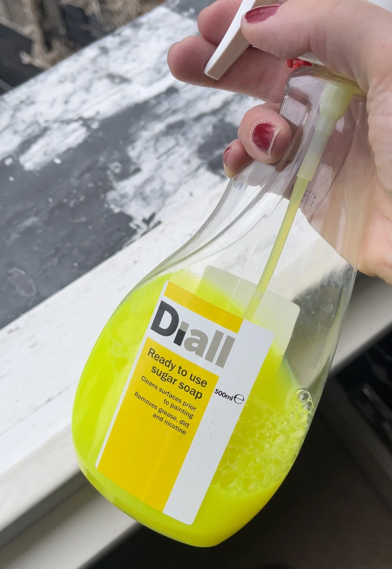 How I Fixed My Flaky, Peeling Window Ledges Quickly And Easily ...