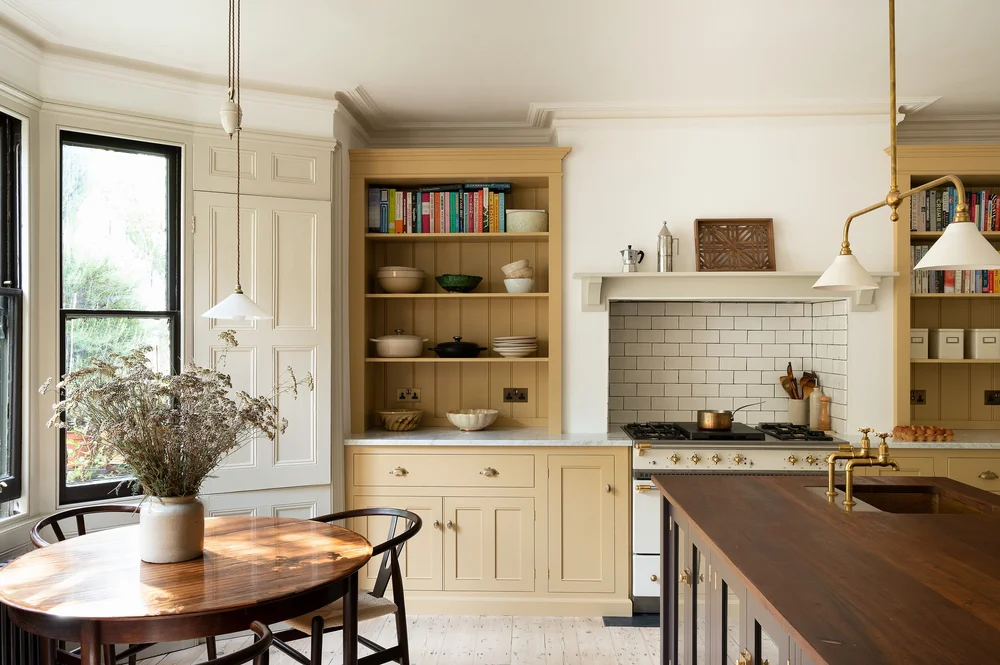 A Beautiful deVOL Fitted Kitchen With Yellow Shaker Cabinets — MELANIE ...