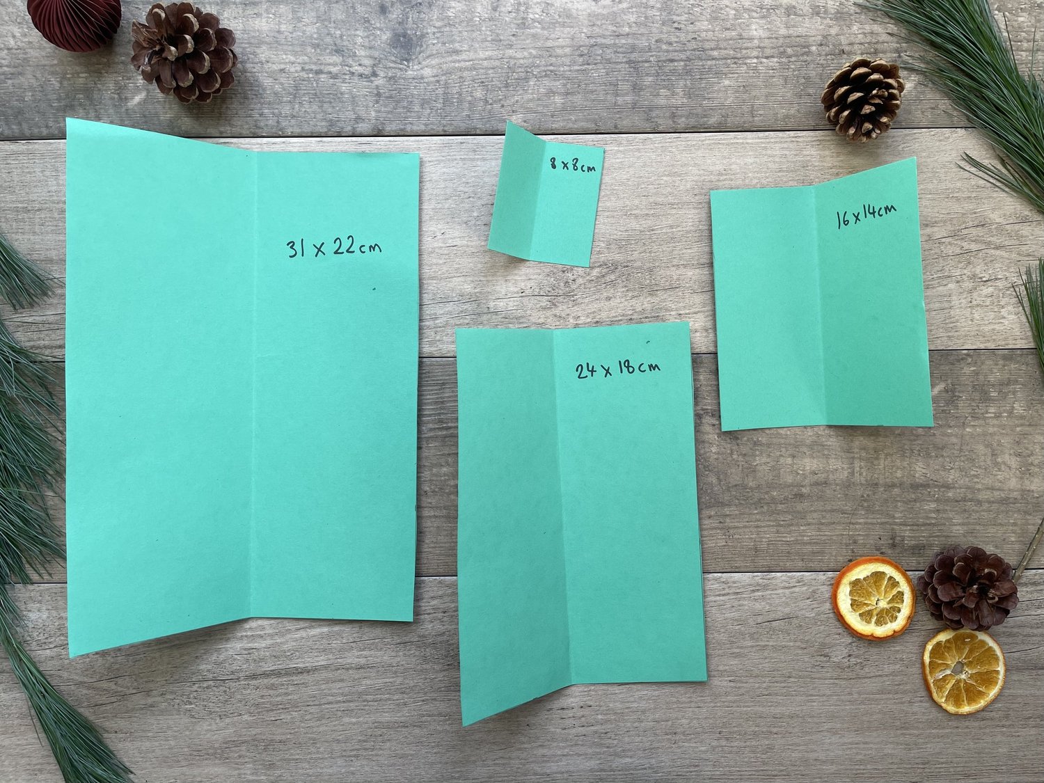 How To Easily Make Stunning Scandi-Style Folded Paper Christmas ...