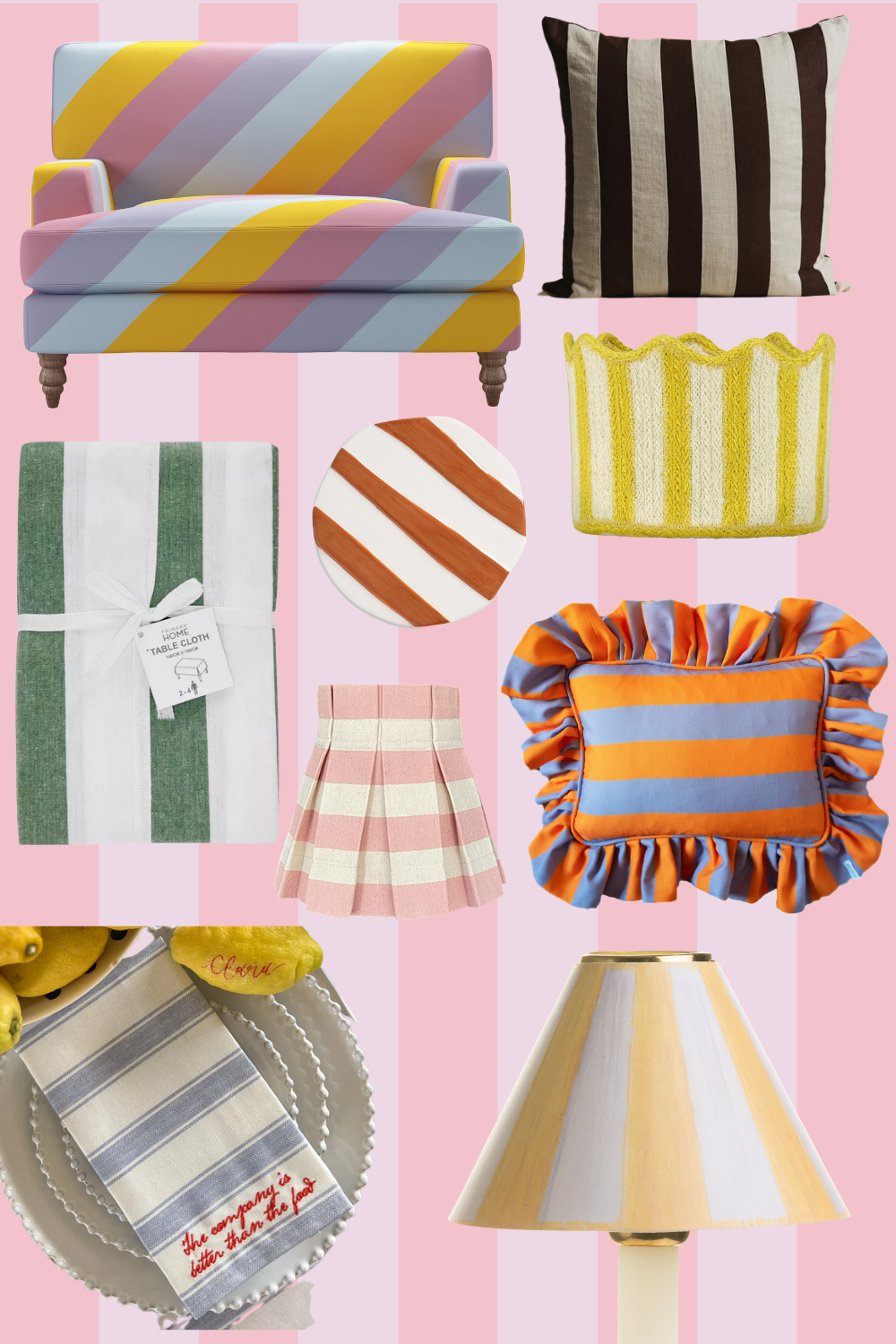 The Stripy Interior Trend: The Best Striped Interior Buys For Your Home ...