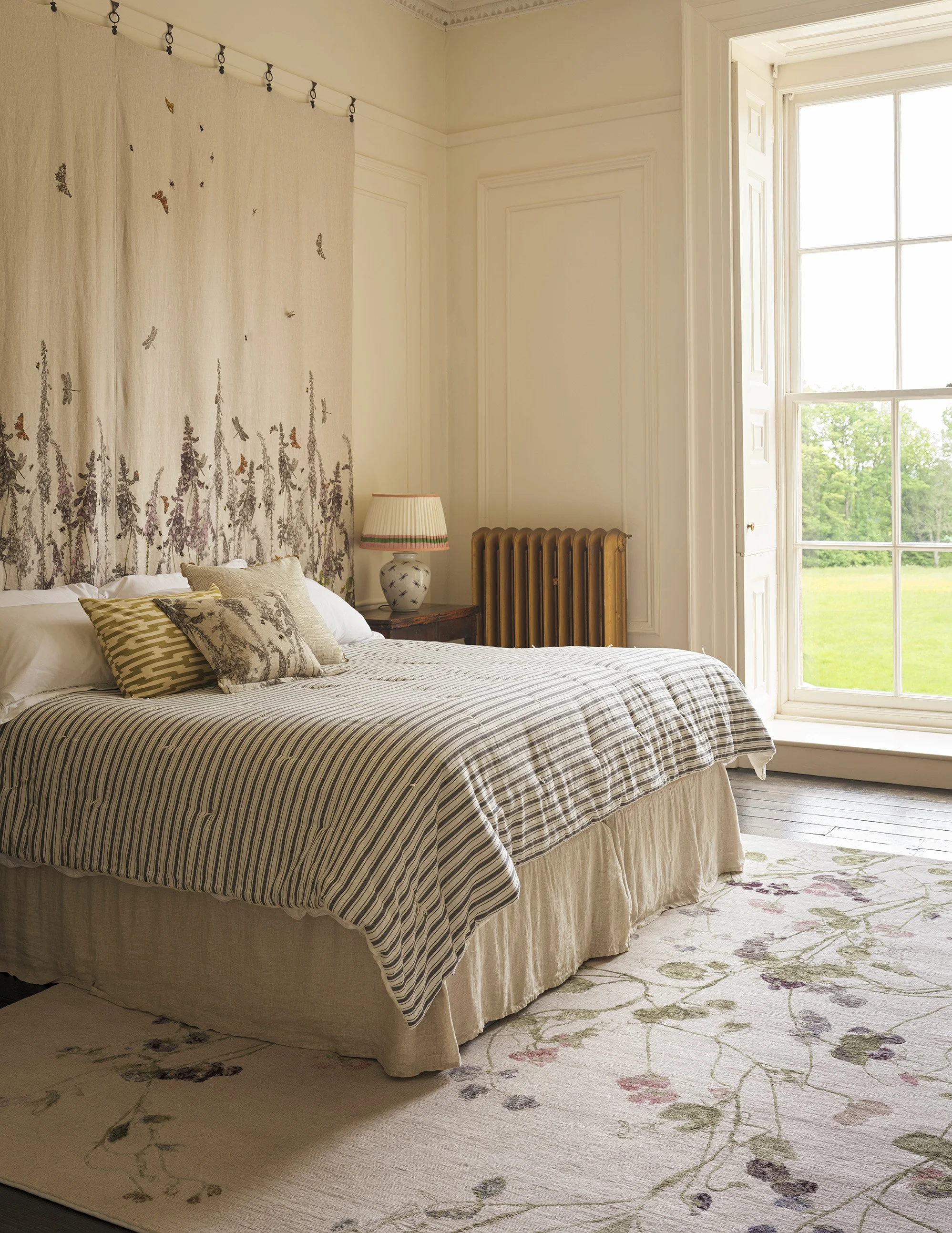 Discover the Enchanting English Garden Pressed Flower Rug Collection by ...