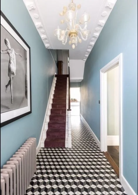 Blue Hallway Ideas And Inspiration — MELANIE LISSACK INTERIORS