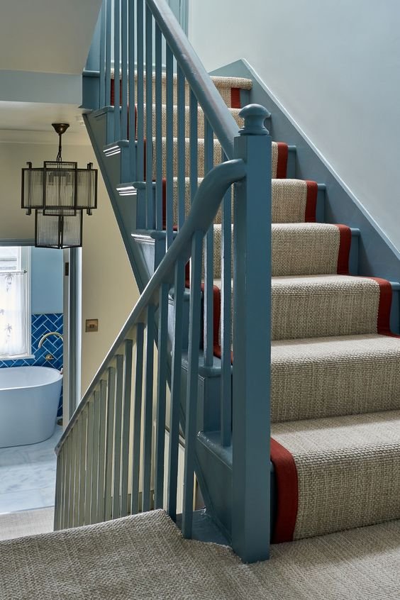 Blue Hallway Ideas And Inspiration — MELANIE LISSACK INTERIORS