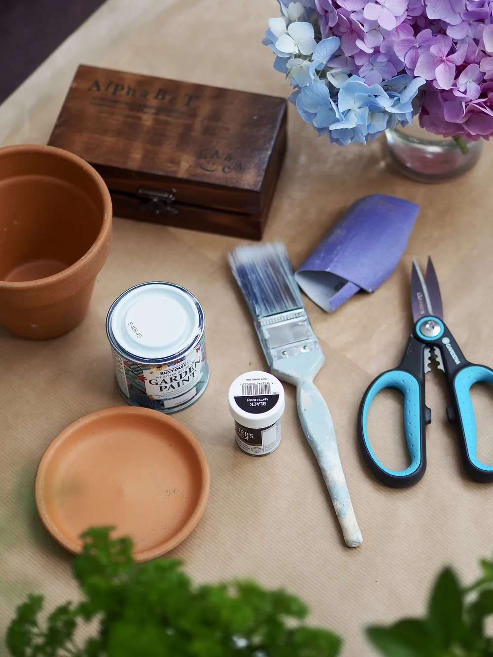 Make These Rustic White Herb Planters In Three Simple Steps — MELANIE ...
