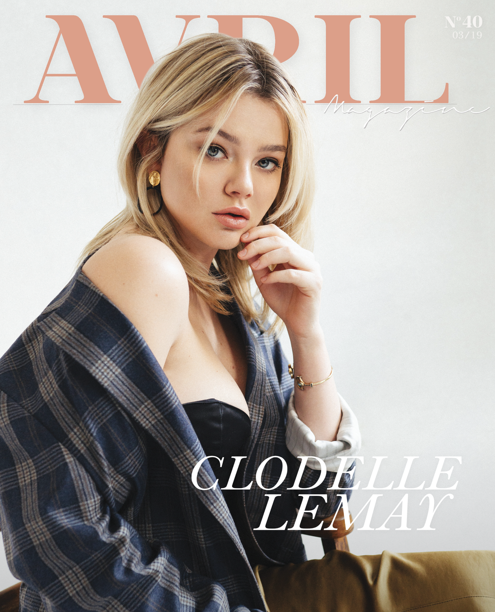 Couverture de mars - Clodelle Lemay — AVRIL MAGAZINE
