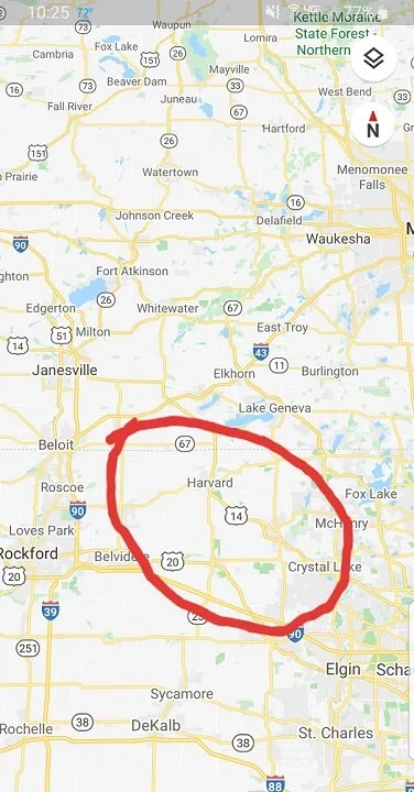 Witness Reports Winged Creature with "Human Proportions" Seen While ...