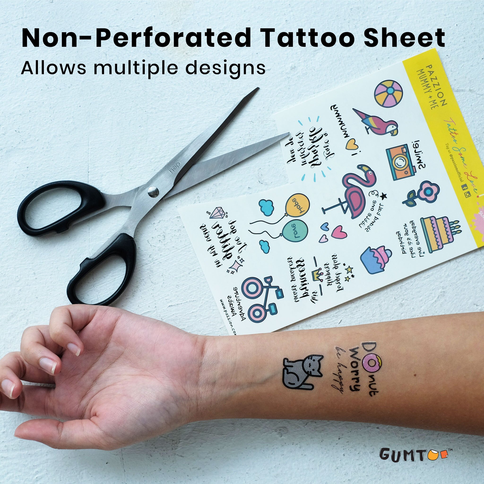 What Temporary Tattoo Cut Type Should You Choose? - Complete Guide | Gumtoo