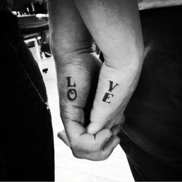 25 Love Tattoos For That Someone Special | Gumtoo