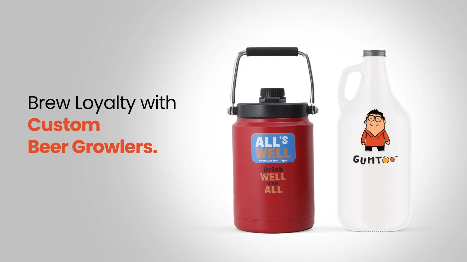 Custom Beer Growler | Gumtoo