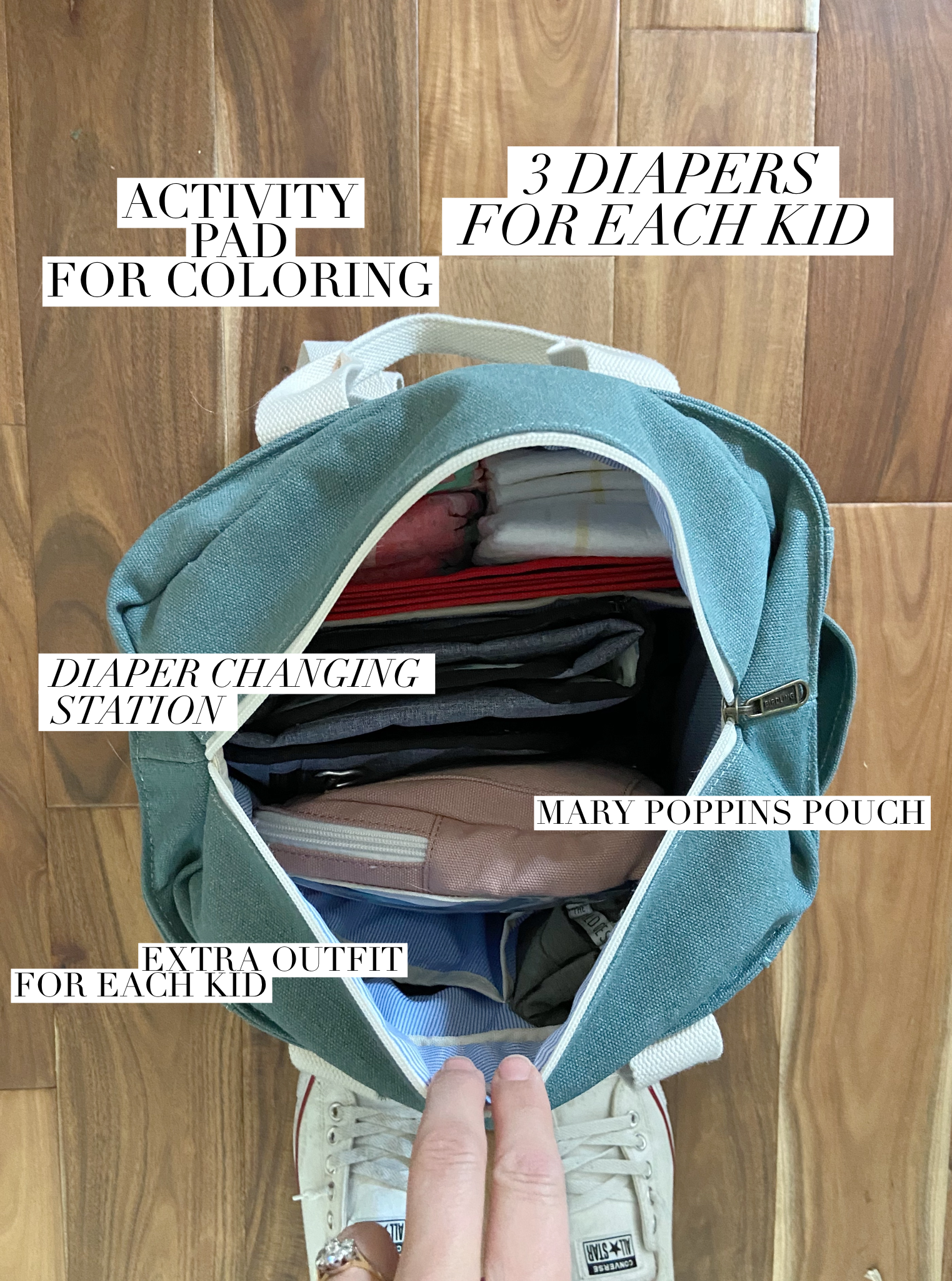 Diaper Bag Hacks — Poppie Lady