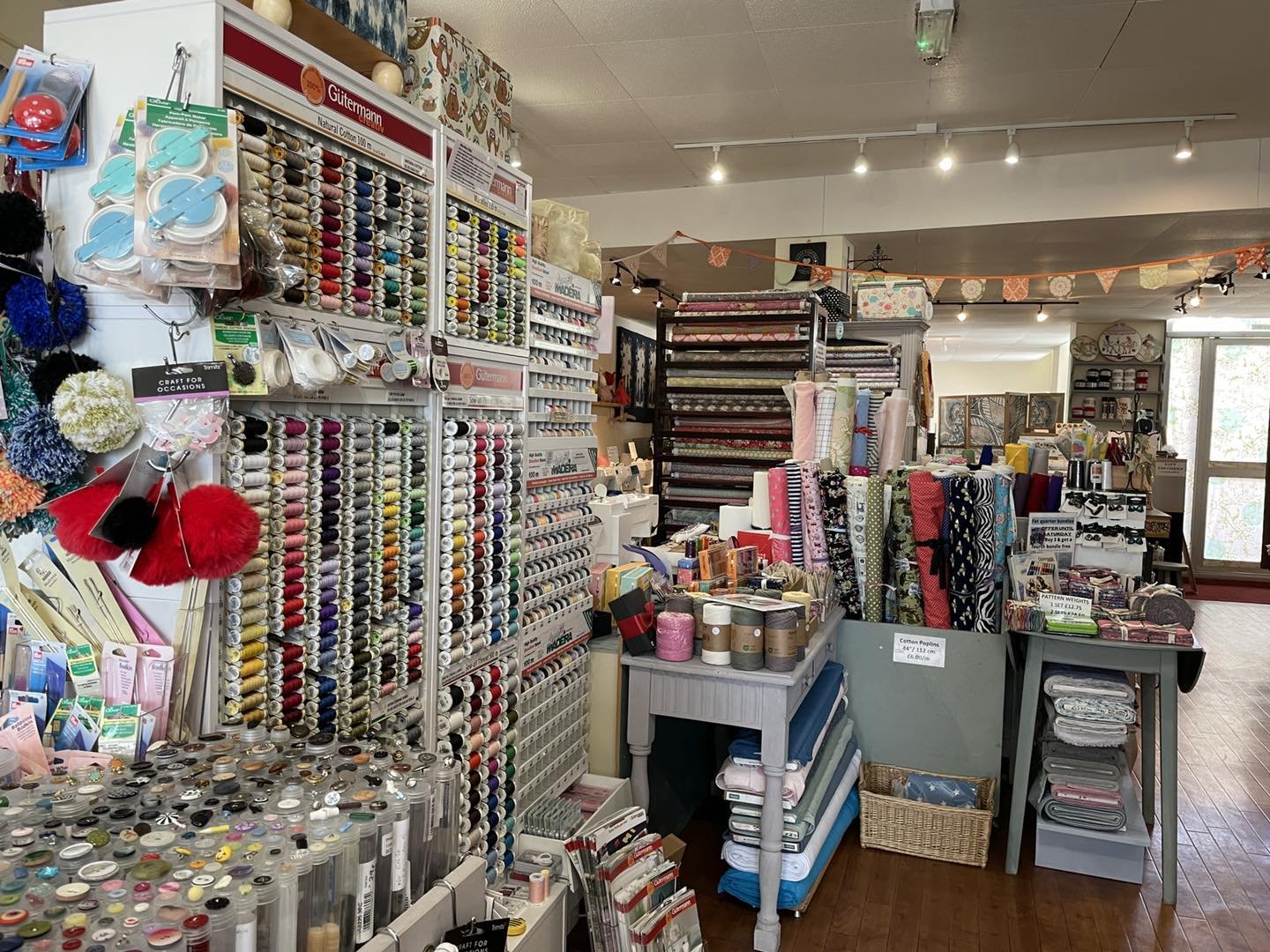 Rachel's Textiles Jersey Janome Sewing Machines Fabrics Haberdashery ...