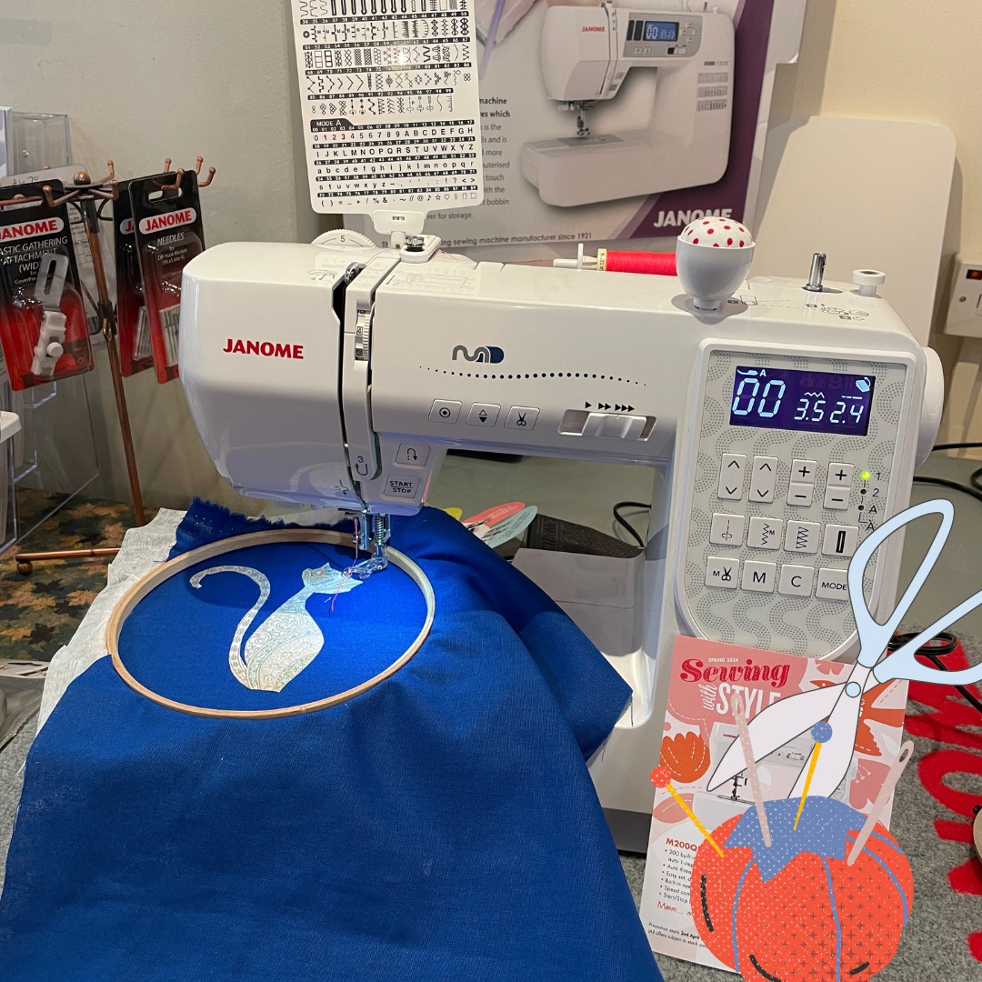 Rachel's Textiles Jersey Janome Sewing Machines Fabrics Haberdashery ...